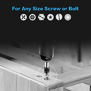 Gifts for Men and Women, Damaged Screw Extractor Kit and Stripped Screw Extractor Set with Magnetic Extension Bit Holder and Socket Adapter Easily and Quickly Remove Damaged, Broken or Stripped Screws