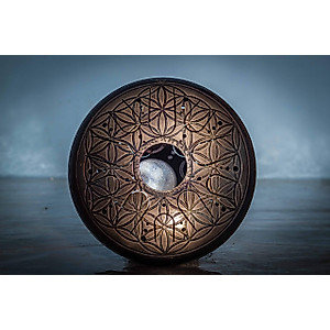 Tank Drum Kosmosky 12" (30 cm) KSY-141"Pegasus" 2-sided/B minor; E major/Hand Pan/Steel Drum/Tongue drum/Singing bowl