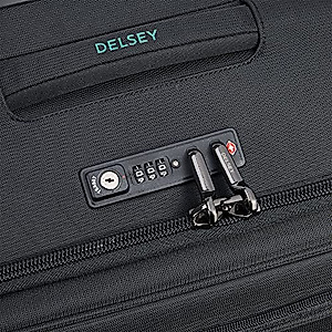 Delsey Unisex Adults’ Modern, Noir, One Size