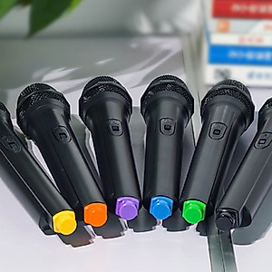 Ipetboom Simulated Microphone Toy, 1 Pc Fake Microphone Pretend Play Mic Microphone Karaoke Prop Fun Birthday Party Favors