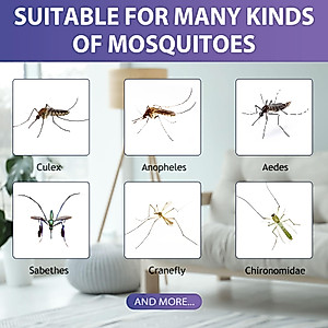 6 Pack Mosquito Attractant Bait Refill, Mosquito Bits Octenol Lure for Bug Zapper & Fly Traps, Compatible with All Flying Insect Mosquito Trap