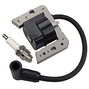 Wellsking 34443A 34443 Ignition Coil Module for Tecumseh 34443B 3443C 34443D LV195EA OH195XP OHH45 OHH50 OHH55 OHH60 Craftsman Yardman Toro 6.75HP 6.5HP Lawnmower Snowblower
