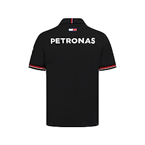 Mercedes AMG Petronas Formula One Team - Official Formula 1 Merchandise - 2022 Team Polo - Black - S