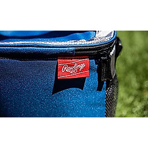 Rawlings NCAA Soft Sided Insulated Cooler Bag, 24-Can Capacity, Nebraska Cornhuskers, Red (10223089111)