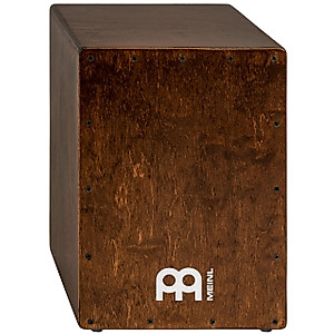 Meinl Percussion Cajon Box Drum with Internal Snares-Made in Europe-Baltic Birch Wood Compact Size, 2-Year Warranty, Brown (JC50BR)