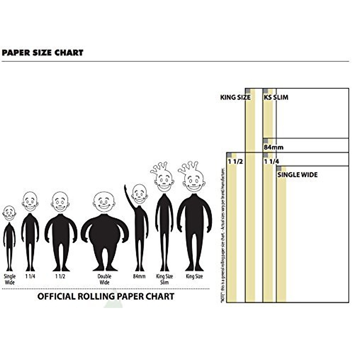 RAW 300 Classic 1.25 1 1/4 Size Rolling Papers, 300 Count (Pack of 1)