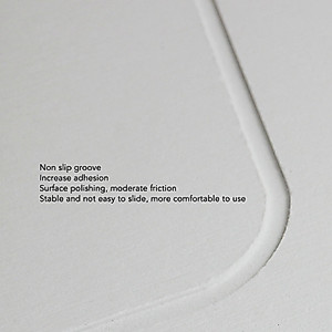 Jeanoko Drying Mat, Fast Drying Sink Tray Anti Slip Water Absorption Diatomaceous Earth Sink Caddy Organizer Sponge Holder Stand for Bathroom Kitchen (White) Tableware