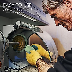 6 Piece Polishing Compound Cutting & Buffing Compound 1 Oz Kit - Includes: Black Emery, Brown Tripoli, White Diamond, Red Jewelers Rouge, All Purpose Blue & Green Stainless Compounds