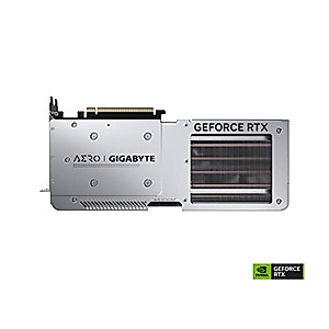 Gigabyte GeForce RTX 4070 AERO OC 12G Graphics Card, 3X WINDFORCE Fans, 12GB 192-bit GDDR6X, GV-N4070AERO OC-12GD Video Card