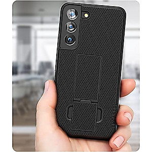 Encased DuraClip Designed for Samsung Galaxy S22 Belt Clip Case, Slim Phone Case with Holster