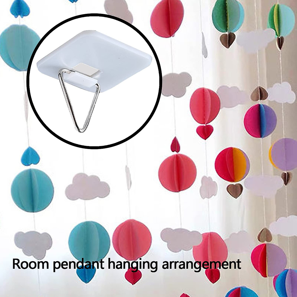 RESHANG 20pcs 1.25 Inch Plate Hangers for The Wall and Hangers Kit, Wall Plate Hangers for Home Office Photo Frames and Decorative Plates Board Painting