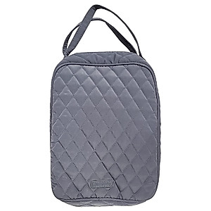 Vera Bradley Lunch Bunch (Carbon Gray), Dimensions: 7.5/'' w x 9.0/'' h x 4.25/''