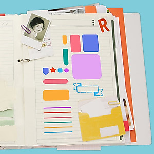 INFUNLY Bookmark Metal Journal Stencil 4X7" Stainless Steel Painting Stencils Kit Metal Frame Drawing Stencil Templates for DIY Engraving Painting Scrapbooking