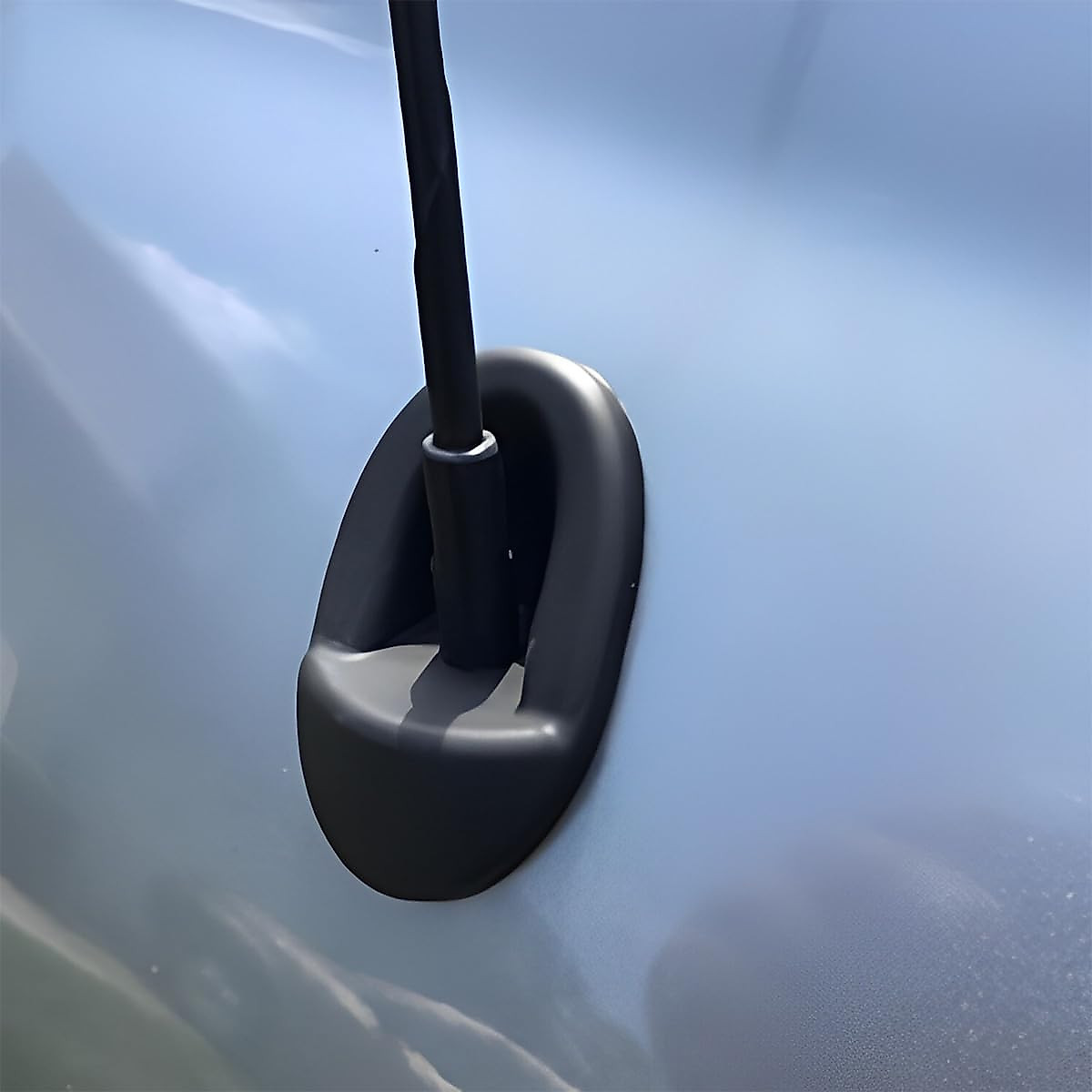 BESULEN Antenna Ornament Replacement, Manual Radio Antenna Mounted Base Bezel, Antenna Adapter Base for 2007 2008 2009 2010 2011 2012 2013 Replace 86392-0C040 Genuine Grommet, Car Accessories