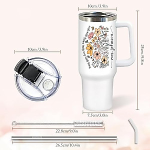 Noni Personalized Teacher Tumbler 40oz, Teach Tumbler Gifts For Women, Teachers Appreciation Week, Thank You Gift For Teachers Women, Birthday Mother's Day Gift