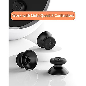 Thumbstick Replacement for Meta Quest 3 Controllers (2-Pack) - DUXICEPIN Premium Accessories for Meta Quest 3 Controller