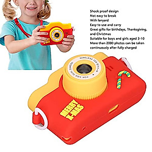Children's Camera, Kids Digital Selfie Camera, 20MP HD Children Video Camera with MP3 Function, for 3-10 Years Old