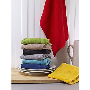 T-fal Textiles Cotton Dish Towel, Solid - Single, Green