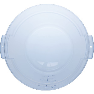 Carlisle FoodService Products Storplus Round Food Storage Container with Stackable Design for Catering, Buffets, Restaurants, Polypropylene (Pp), 18 Quart, Clear, (Pack of 6)