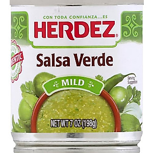 Herdez Salsa Verde, Mild, 7 oz