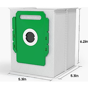 JoyBros 10 Pack Vacuum Bags Compatible with iRobot Roomba i & s & j Series Replacement dust bag for iRobot Roomba i1+ i3+ i4+ i6+ i7+ i7Plus j7+i8+ s9