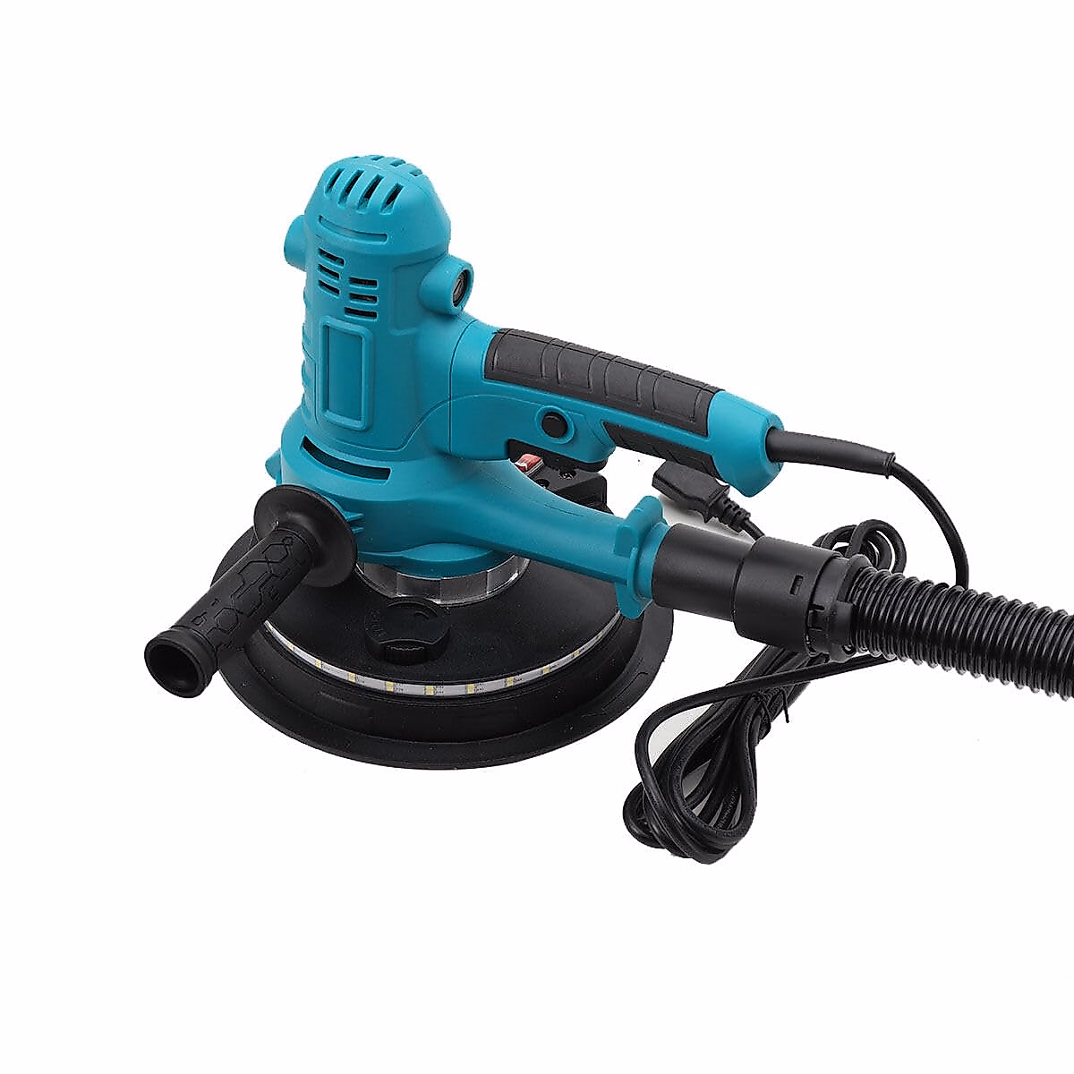 HOTSTORE 710W Drywall Sander Machine, Handheld Electric Drywall Sander with Vacuum Attachment and Variable Speed, Sheetrock Sander Machine with LED Light