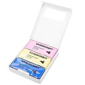 SAUGWUNDER Cleaning Sponge Super Absorbent Water Durable ^-^ 17.5×7.5×3.5 cm[6.9 x 3 x 1.38 inches] Use for Household Clean Cars/Boats The dust and Dirt on Furnitures,Bathtubs&etc. (Multicolor)