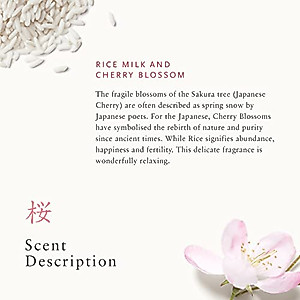 RITUALS Sakura Oil Reed Diffuser Set - Fragrance Sticks with Rice Milk and Cherry Blossom - 2.3 Fl Oz