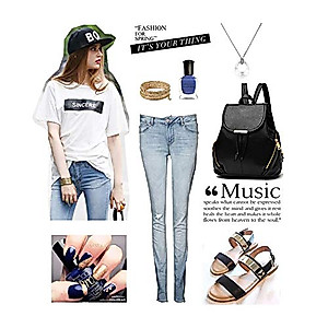 KARRESLY Backpack Purse for Women PU Leather Rucksack Purse Ladies Casual Shoulder Cute Bag(White)