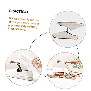 Abaodam Shoe Organizer Shelving Brackets Shoe Rack for Closet Adjustable Shelf Brackets Stackable Shoe Slots Adjustable Shoe Slots Closet Shoe Organizer Shoe Slots Rack Shoes Holder Japan