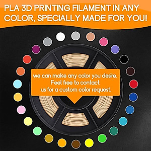 Wellshow/SunTop Wood PLA 3D Printer Filament 1.75mm, After-Sales Service, PLA Woodlike Filament, 15% Wood Powder Added, 1kg(2.2lbs) Spool