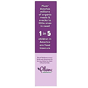 Plum Organics Teensy Fruits, Berry, 5 Count (Pack of 4)