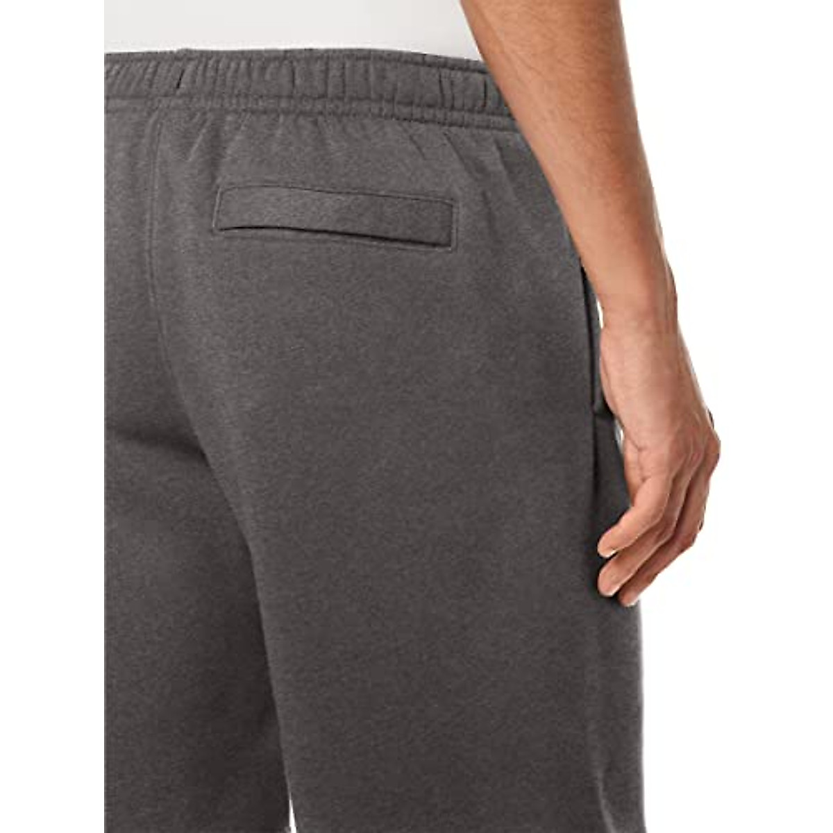 Nike Men's Sportswear Club Short Basketball Graphic, Charcoal Heathr/White/White, XX-Large