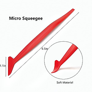 CARTINTS Vehicle Tinting Film Vinyl Wrap Applicator Kit with Tool Pouch, 9mm Knife Blades, Felt Vinyl Squeegee, Full Wrap Squeegee, Razor Scraper, Car Wrap Tools for Vinyl and Car Paint/Glass Film