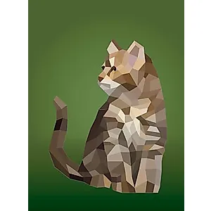 Paint by Sticker: Cats: Create 12 Stunning Images One Sticker at a Time!