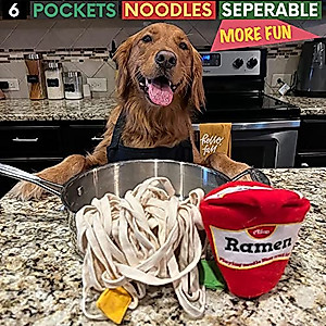 CHEWFFON Dog Puzzle Toys, Dog Toys, Interactive Dog Toys, Dog Enrichment Toys, Crinkle Dog Games, Durable Hide and Seek Toy, Nose Work Toy for Small and Medium Dogs, Treat Dispensing Toys