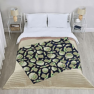 Throw YD Blanket Flannel Fleece Bed Blanket Cozy Soft Plush For Couch Sofa Living Room Blanket For Kids Adults 50" X 60"