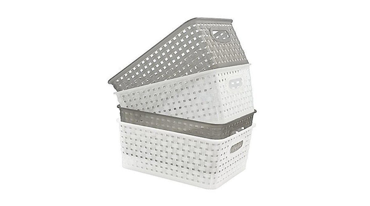 Doryh Small Storage Baskets - 4-Pack for Home Organization