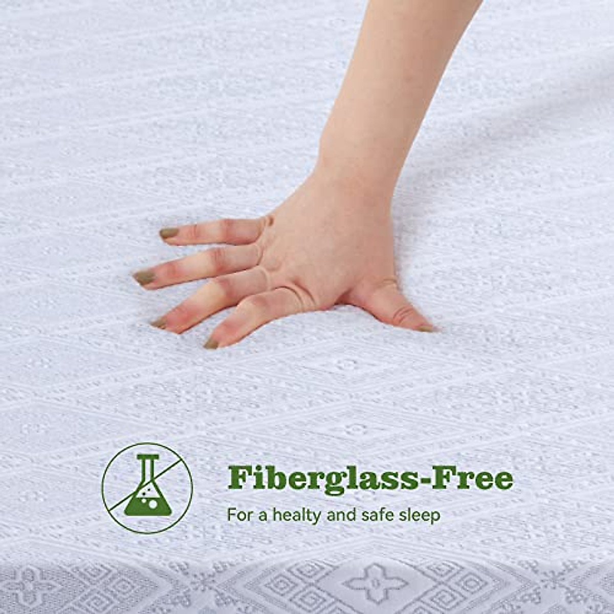 Opoiar Full Size Mattress, 10 inch Medium Firm Memory Foam Mattress of,Bamboo Charcoal Gel Infusion Full Bed Mattress in a Box for Sleep Cooler & Pressure Relief,Made in USA,CertiPUR-US Certified