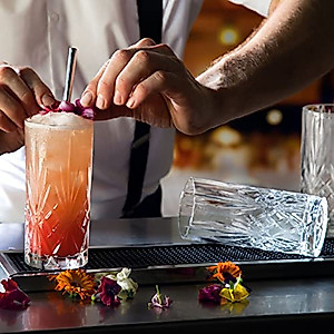 RCR 25766020006 Melodia Crystal Hi-Ball Cocktail Water Tumbler Glass, 23 x 15.5 x 15.5 cm, Clear