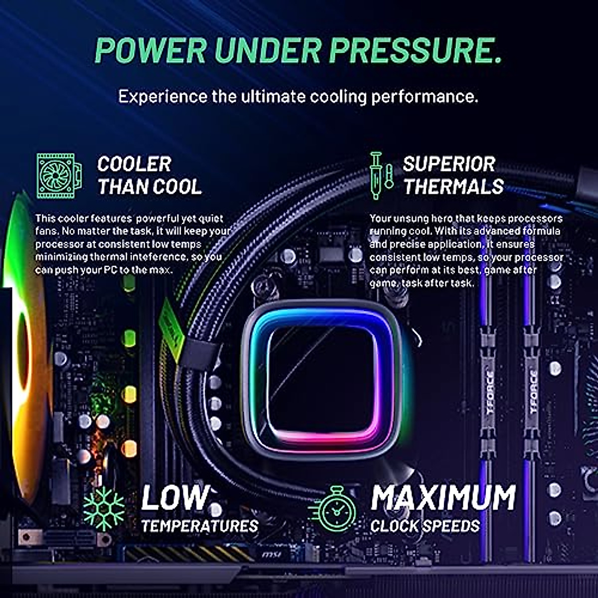 Skytech Gaming Shadow Gaming PC Desktop – Intel Core i5 12600K 3.7 GHz, NVIDIA RTX 4070, 1TB NVME SSD, 16GB DDR4 RAM 3200, 750W Gold PSU, 240mm AIO, 11AC Wi-Fi, Windows 11 Home 64-bit,Black