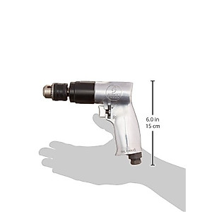 Sunex 223 3/8-Inch Reversible Air Drill with Geared Chuck