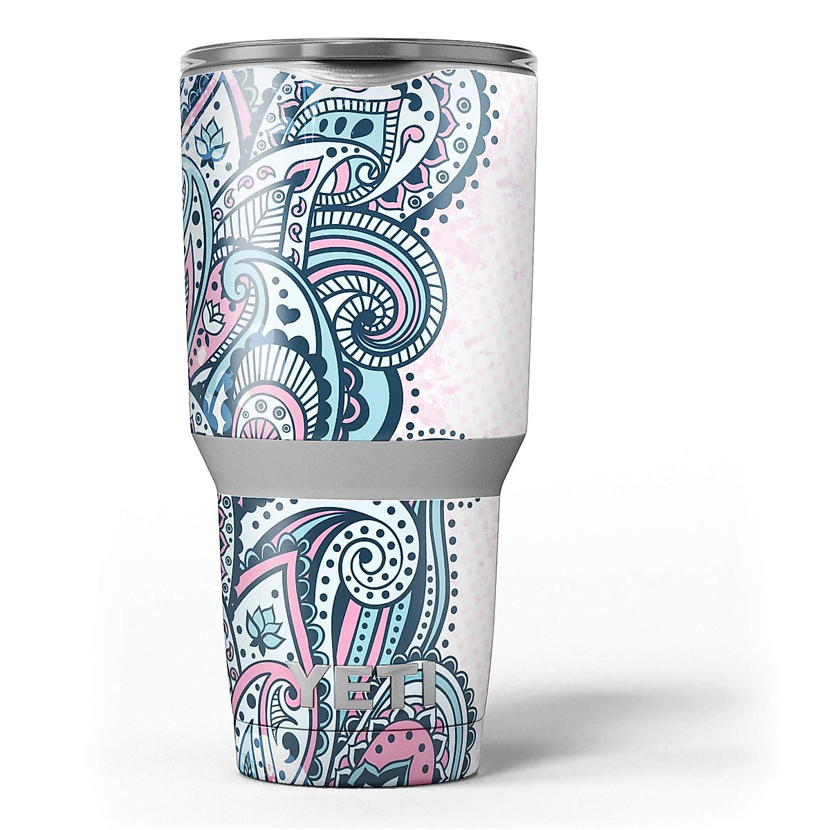 Design Skinz Colorful Ethnic Sprouts - Skin Decal Vinyl Wrap Kit Compatible with The Yeti Rambler Cooler Tumbler Cups