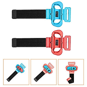 OSALADI 2PCS Wrist Band Adjustable Elastic Strap for Gamepad Wrist washband Elastic Strap for Game Controller Controller Wrist Straps Gaming Supply Wristband Elastic Band abs