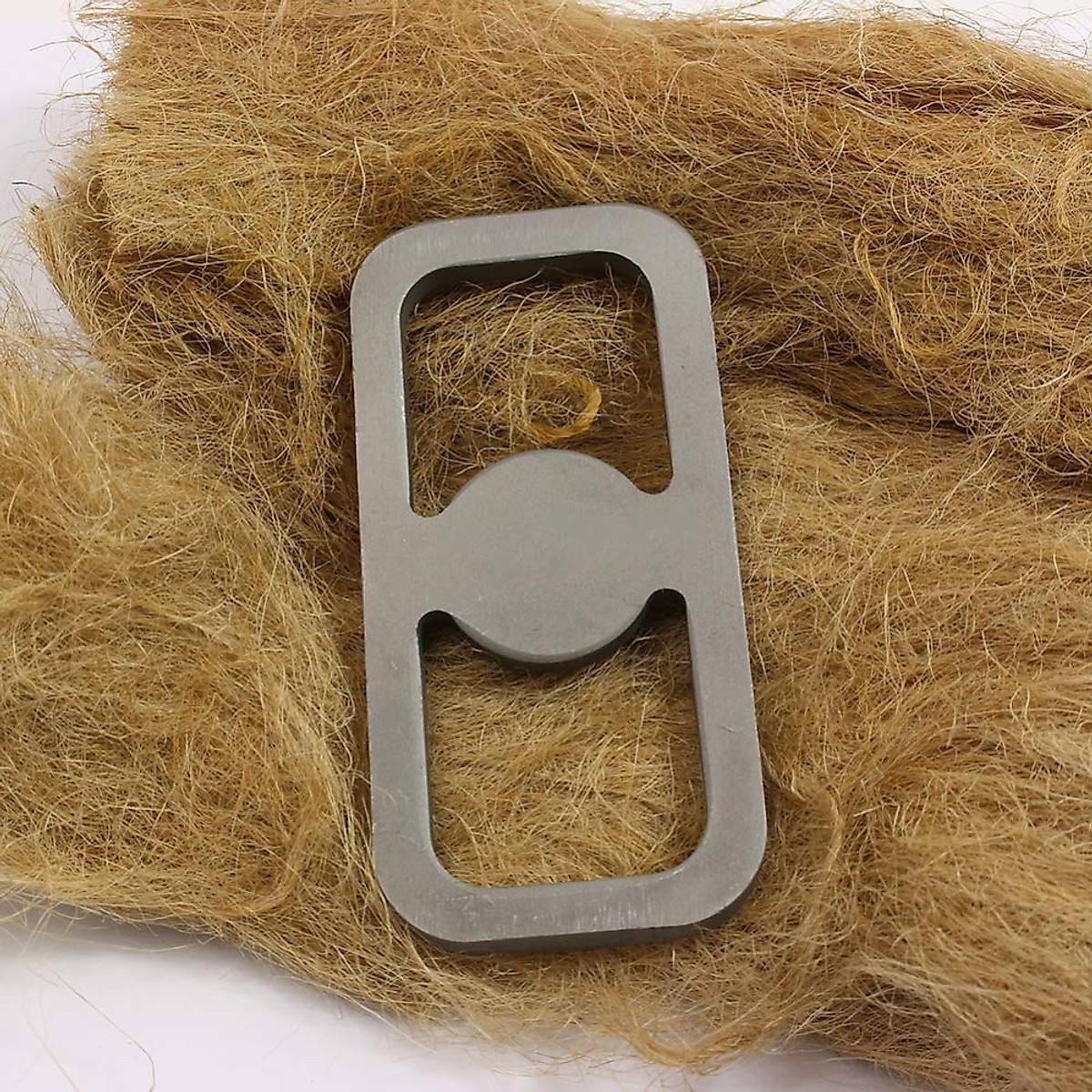 Useful Emergency Fire Starter Metal -Outdoor Camping Hiking Instant Survival Flint -Safety Durable Accessory -Camping Emergency Gear Carbon Steel Fire Striker(Without Stone)