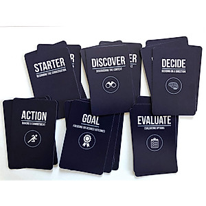 Q Cards: Questions for Great Coaching, Conversation Starters, Coaching Cards, Goal Setting, Ice Breakers by Little Leaps Press