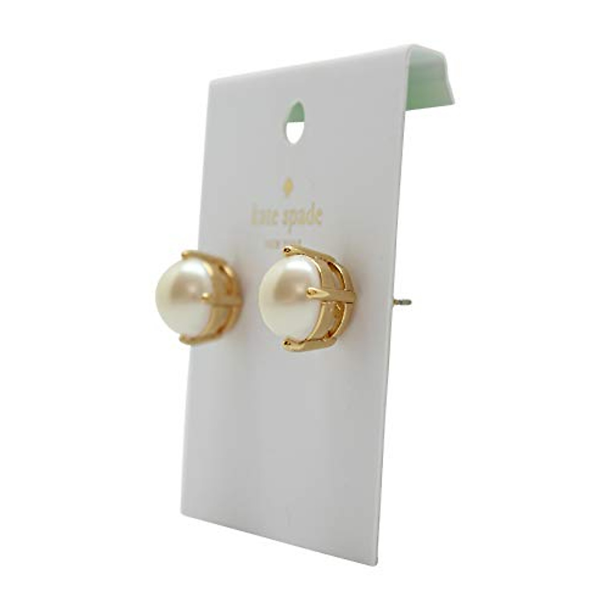 Kate Spade New York Pearl Gumdrop Stud Earrings (Cream)