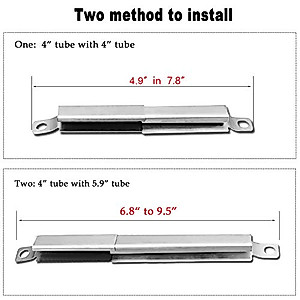 Hisencn Universal Carryover Tube Replacement for Charbroil Advantage 463344116, 463343015, 463344015, 463436215,463241113, 463449914, 463211512, Kenmore 146.34611410, and Others Most Grills Crossover
