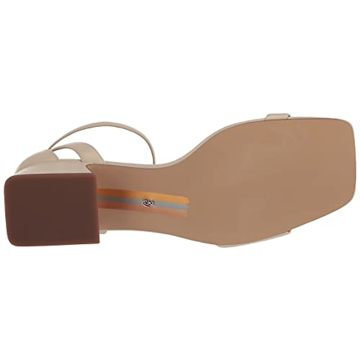 Sam Edelman Women's Wilson Heeled Sandal, Modern Ivory, 8