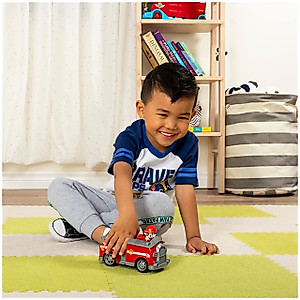 Paw Patrol, Marshall’s Fire Engine Vehicle with Collectible Figure, for Kids Aged 3 and Up